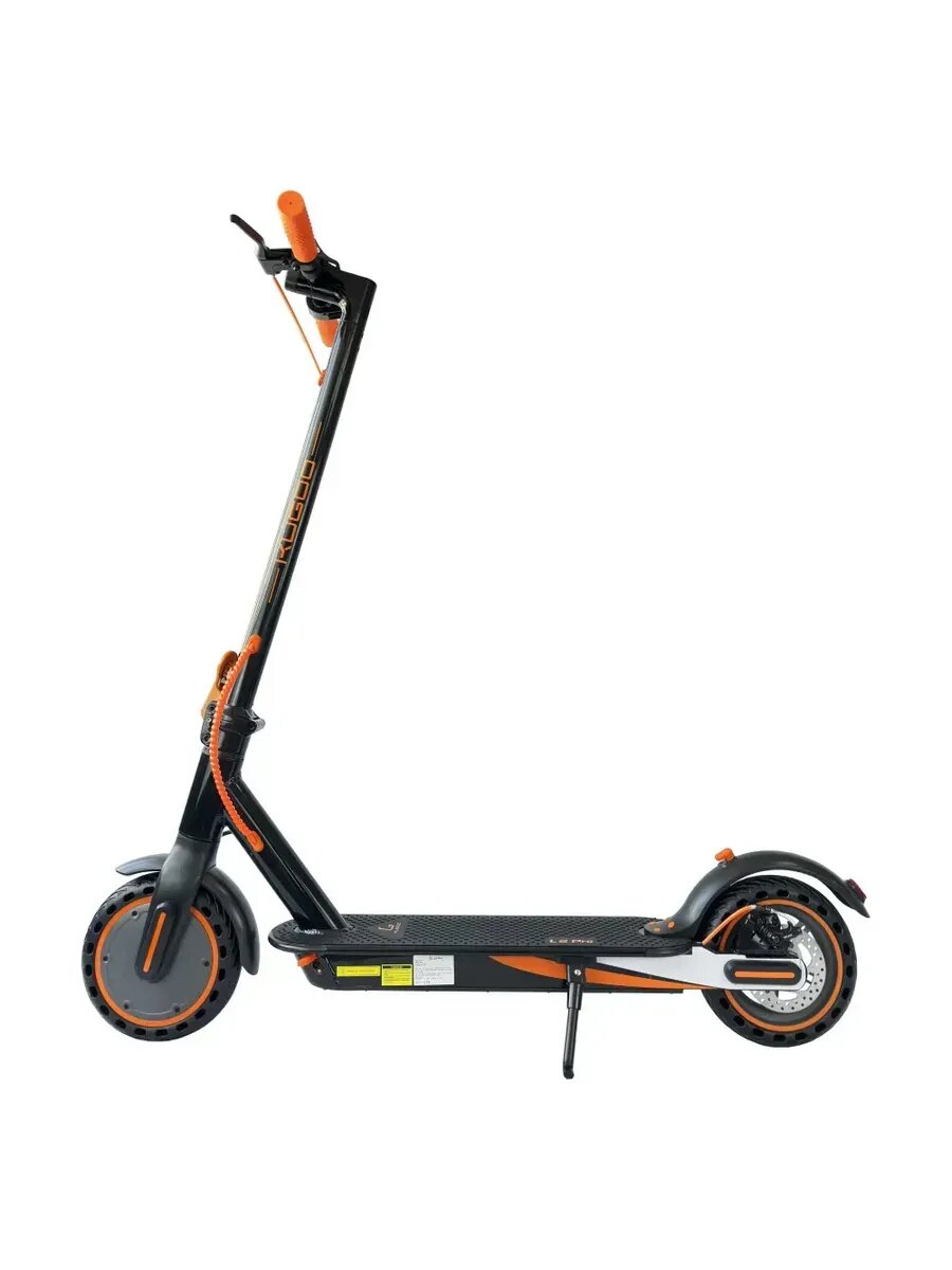 Электросамокат детский KUGOO L2 Pro, складной, Bluetooth, до 30км, чёрный