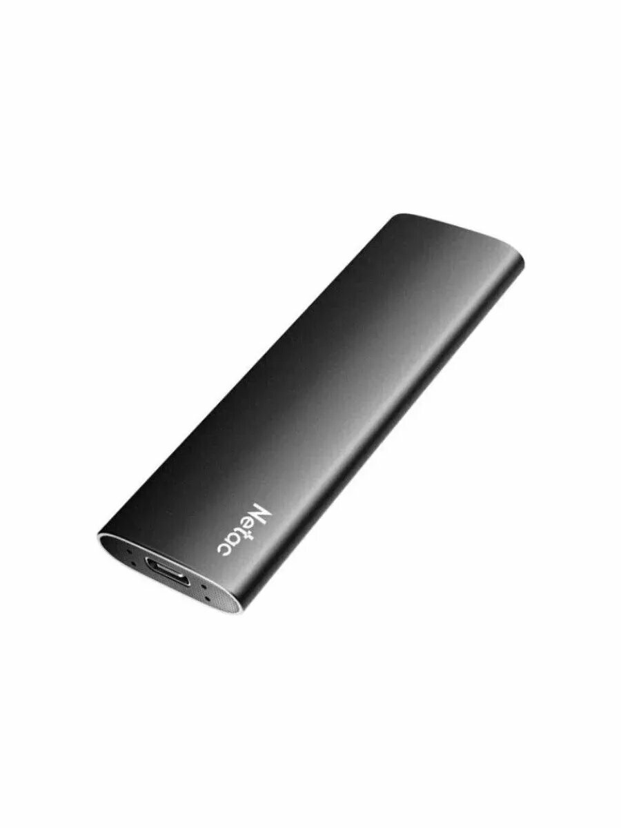 Внешний SSD-накопитель Netac SSD 500Gb Z Slim (NT01ZSLIM-500G-32BK) черный, USB 3.1 Type-C
