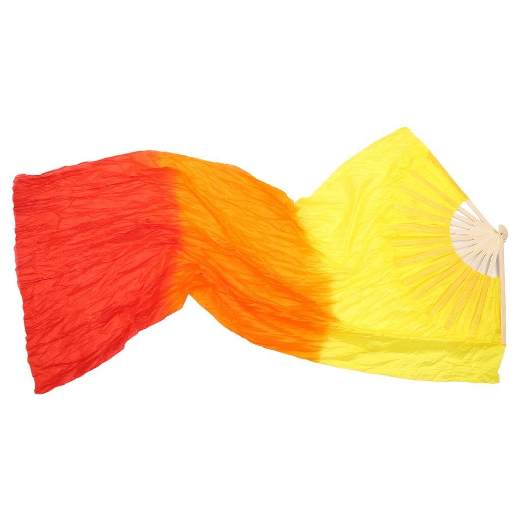 Веера для танца живота из искусственного шелка, 4