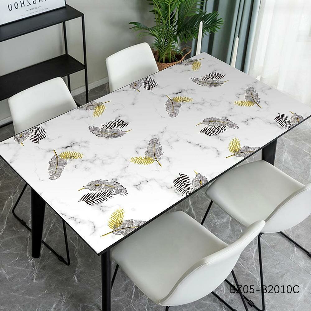 Клеенка пвх 100х20м на нетканой основе, мраморный узор, в рулоне