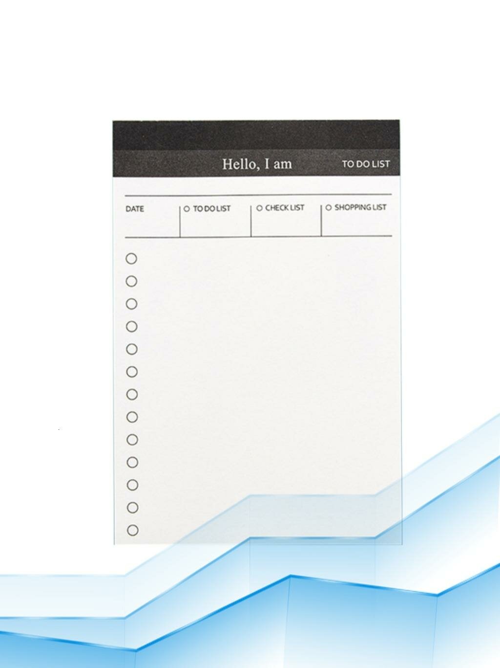 Ежедневные блокноты-чек-листы, Todo