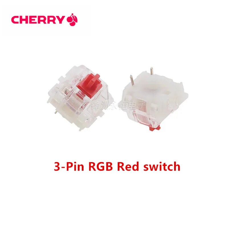 Cherry MX Red RGB 3-Pin переключатели