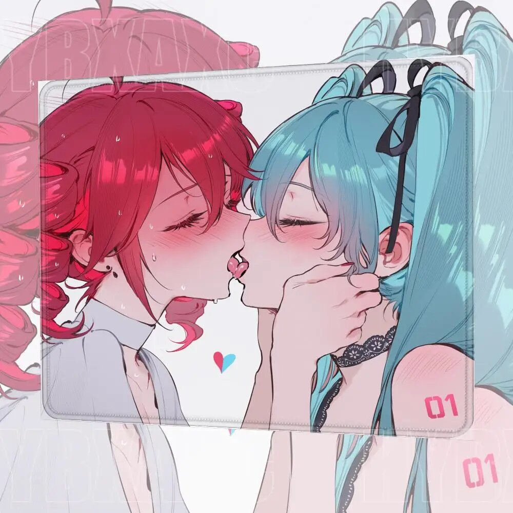 Коврик для мыши Anime Teto x Kasane, 250x200x2mm, BLACK4