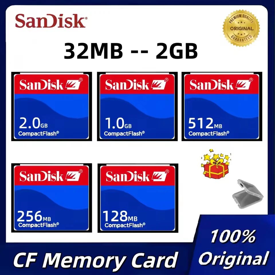 SanDisk CF карта памяти 2 ГБ