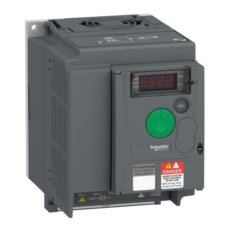 Преобразователь частоты ATV310 1,5кВт 380В 3ф , Schneider Electric, ATV310HU15N4E