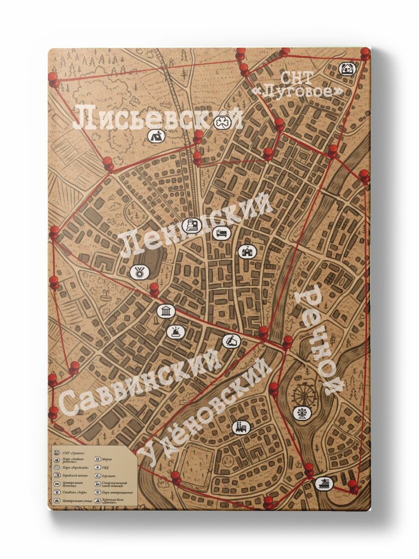 Карта Старокузнецка (Прорвёмся, Опера!)