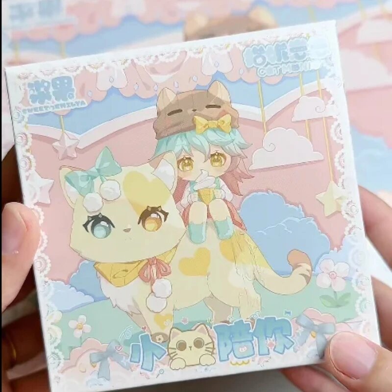 Коллекционная фигурка Cat Moni Cat The Green Party 1pc blind box