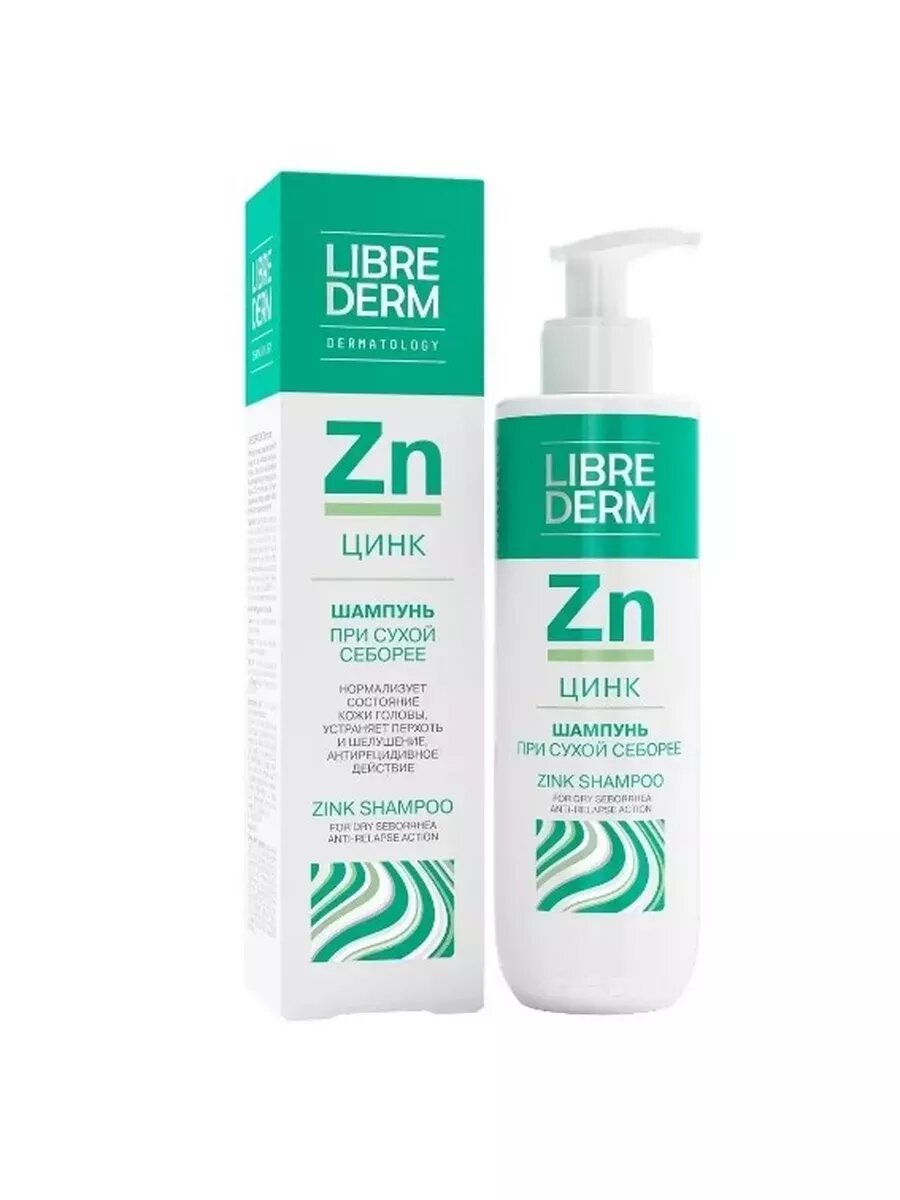 Шампунь цинк для волос 250мл