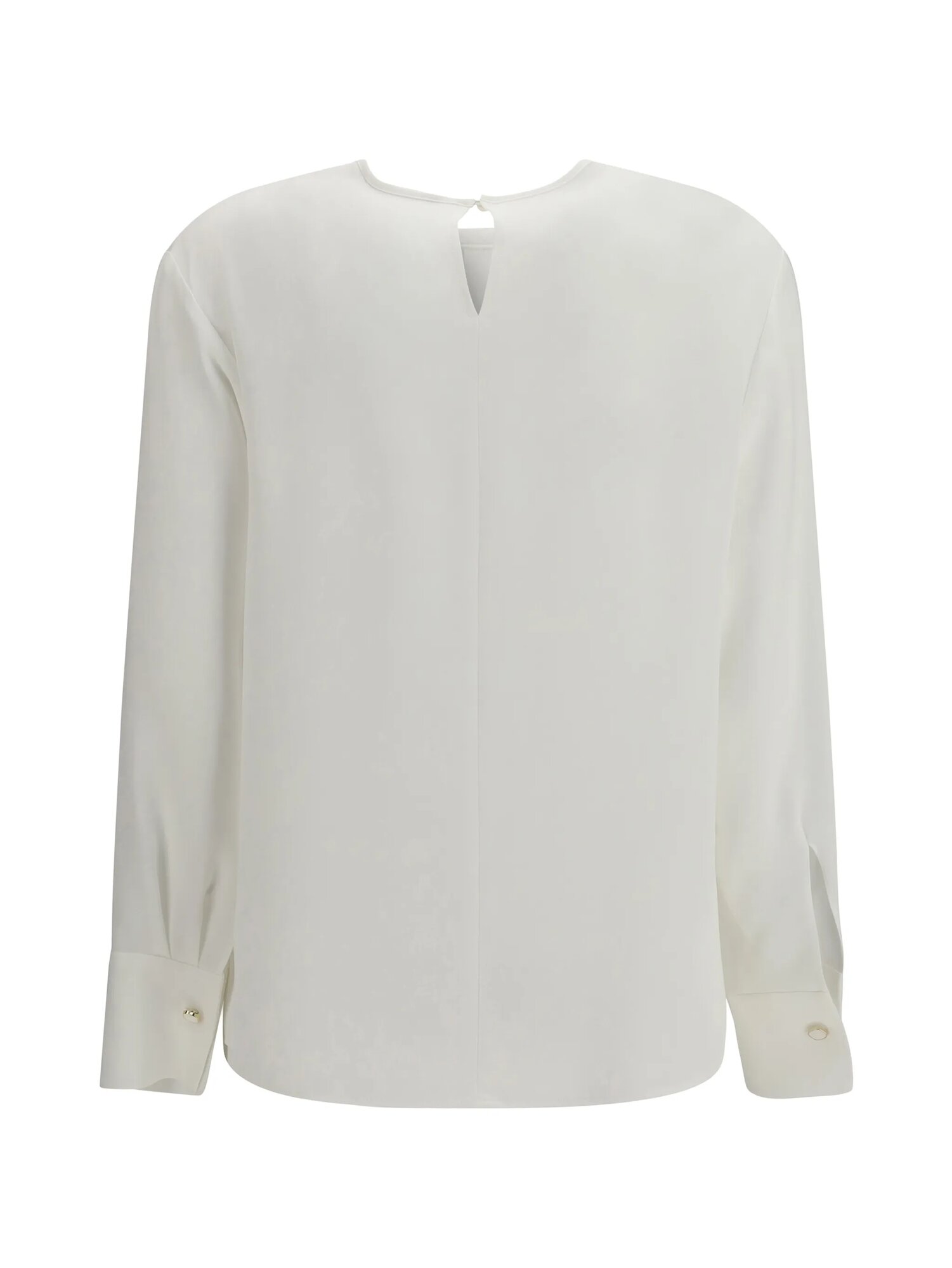 Блуза Max Mara Long-sleeve blouse, размер 44, white — фото 1