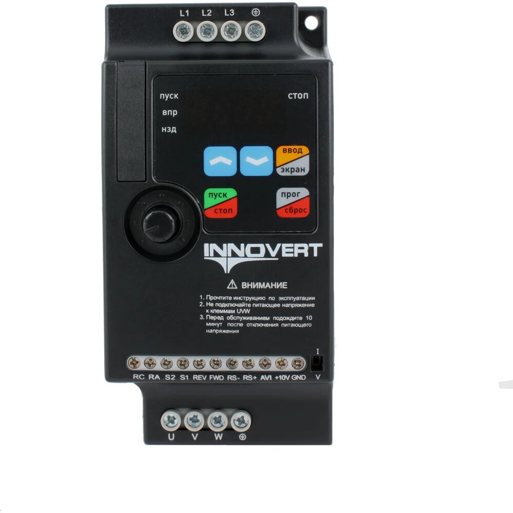 Преобразователь INNOVERT ISD mini PLUS, выходной ток 4.0 А 1,5 кВтx380 В ISD152M43E — фото 1