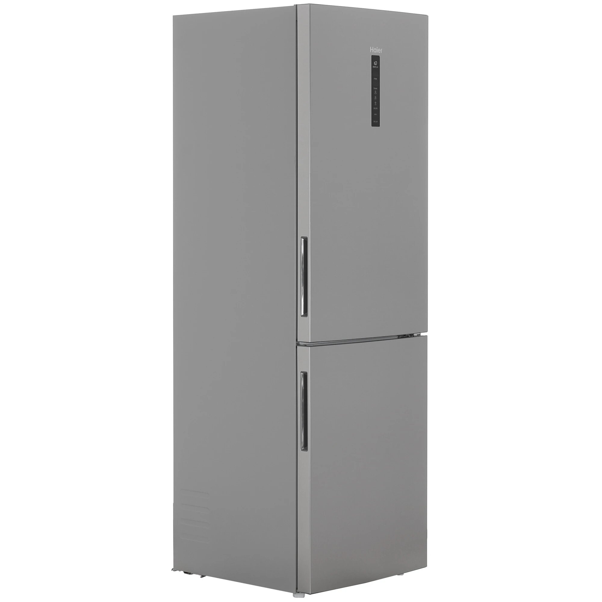 Холодильник с морозильником Haier C2F636CFRGU1 серебристый, размораживание - No Frost, дисплей