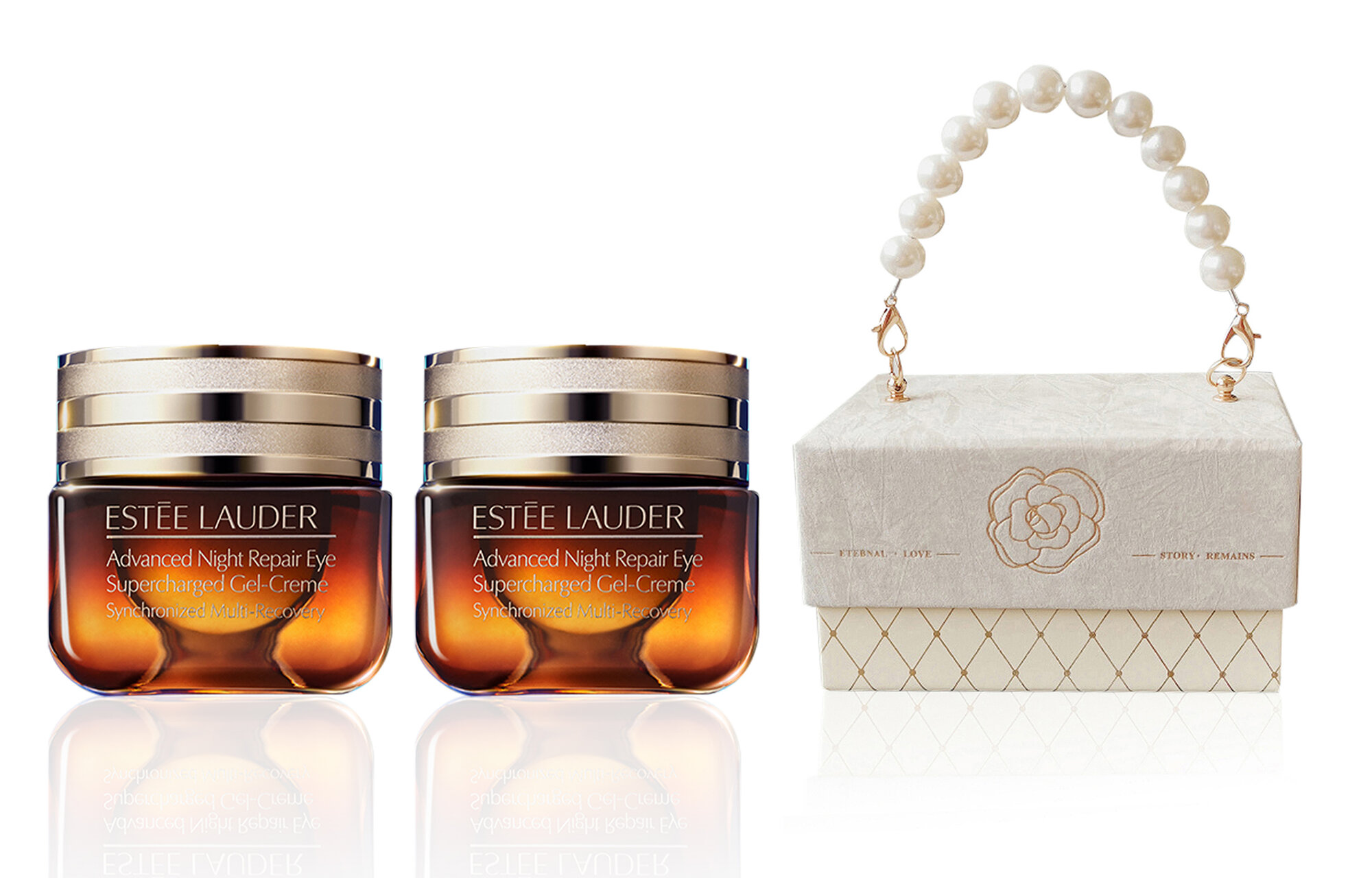 Набор для ухода за кожей вокруг глаз унисекс ESTEE LAUDER Little Brown Bottle Collection, увлажнение восстановление от темных кругов