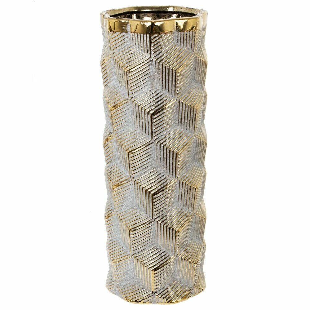 Ваза фарфоровая, 3600 мл,13,5х13,5х37,5 см KSM-819659