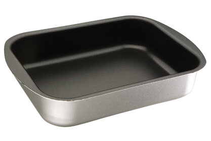 Противень для запекания и выпечки 34х24х6 см, антипригарный, алюминиевый, Scovo
