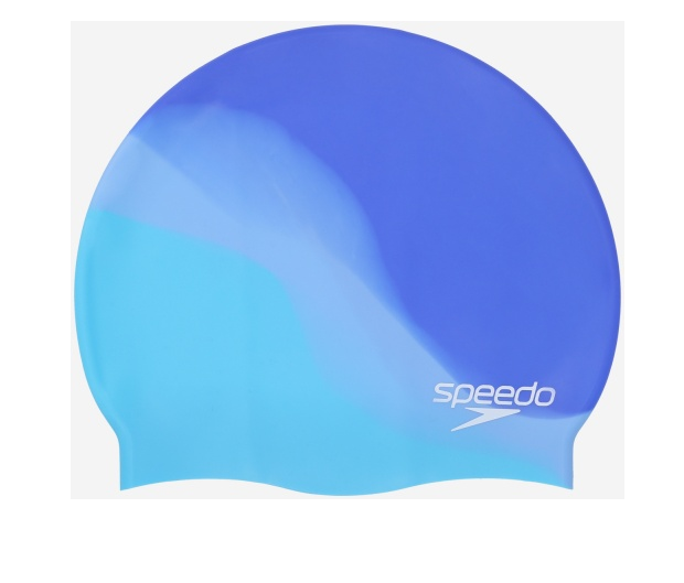 Шапочка для плав. SPEEDO Multi Color Silicone Cap, 8-0616914574, сине-голубой, силикон