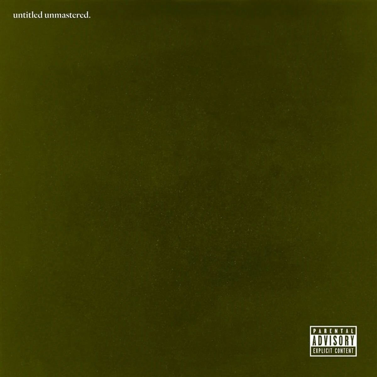 Kendrick Lamar: Untitled Unmastered (CD), 2017, Interscope, Диск Музыкальный