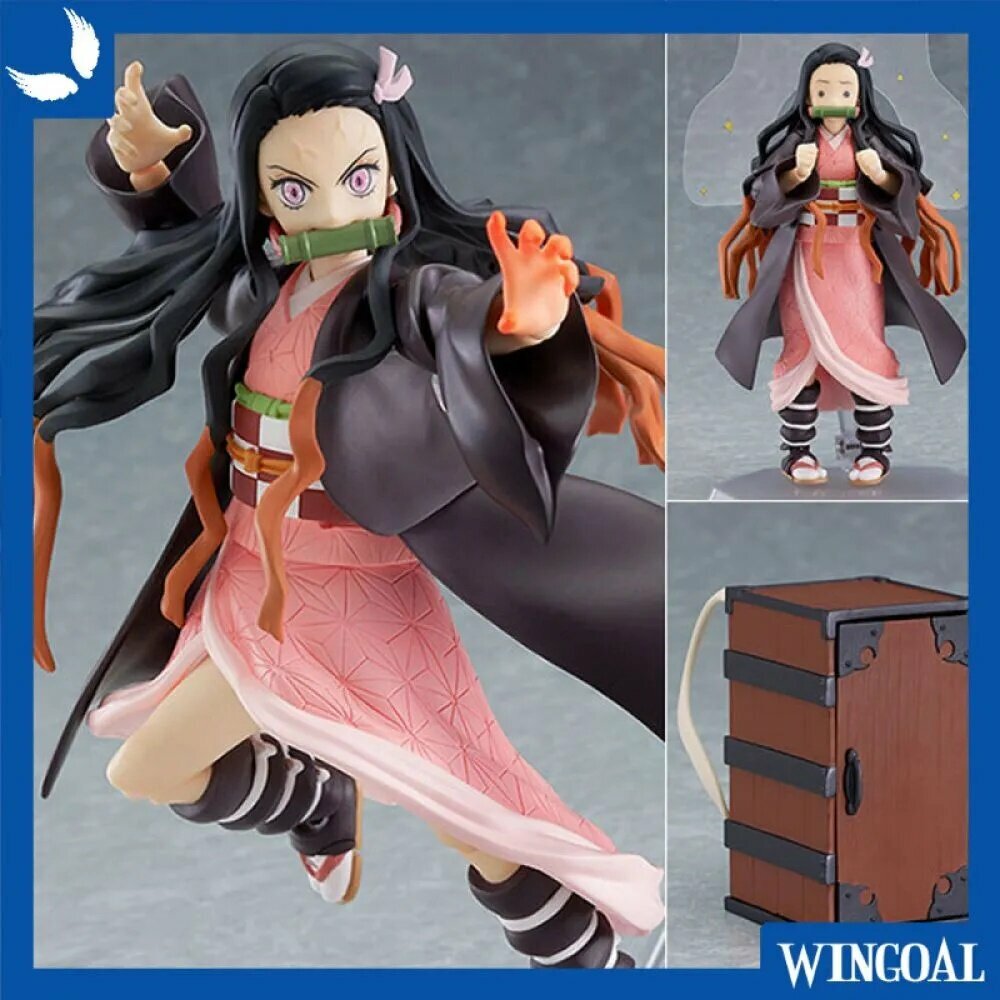 Фигурка Клинок рассекающий демонов Незуко Камадо / Demon Slayer Nezuko Kamado Figma 508-DX (13 см)