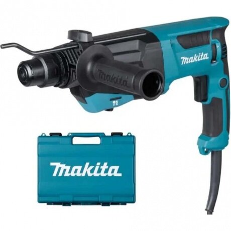 Перфоратор Makita HR2670 патрон: SDS-plus уд:3Дж 800Вт (кейс в комплекте)