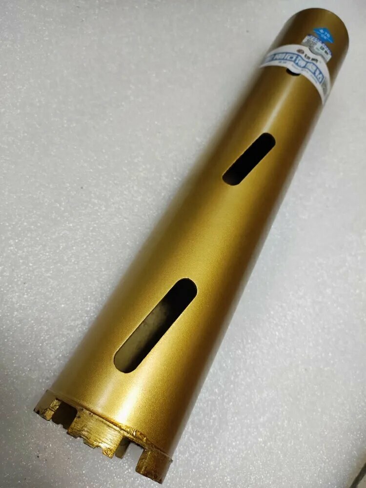 Коронка алмазная 76*450мм M22 (6 сегментов) cухой рез