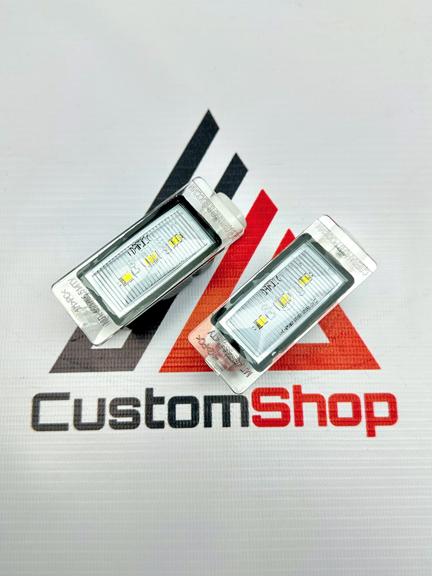 Светодиодные фонари освещения номерного знака Vesta / Калина 2 / Гранта FL 2 шт