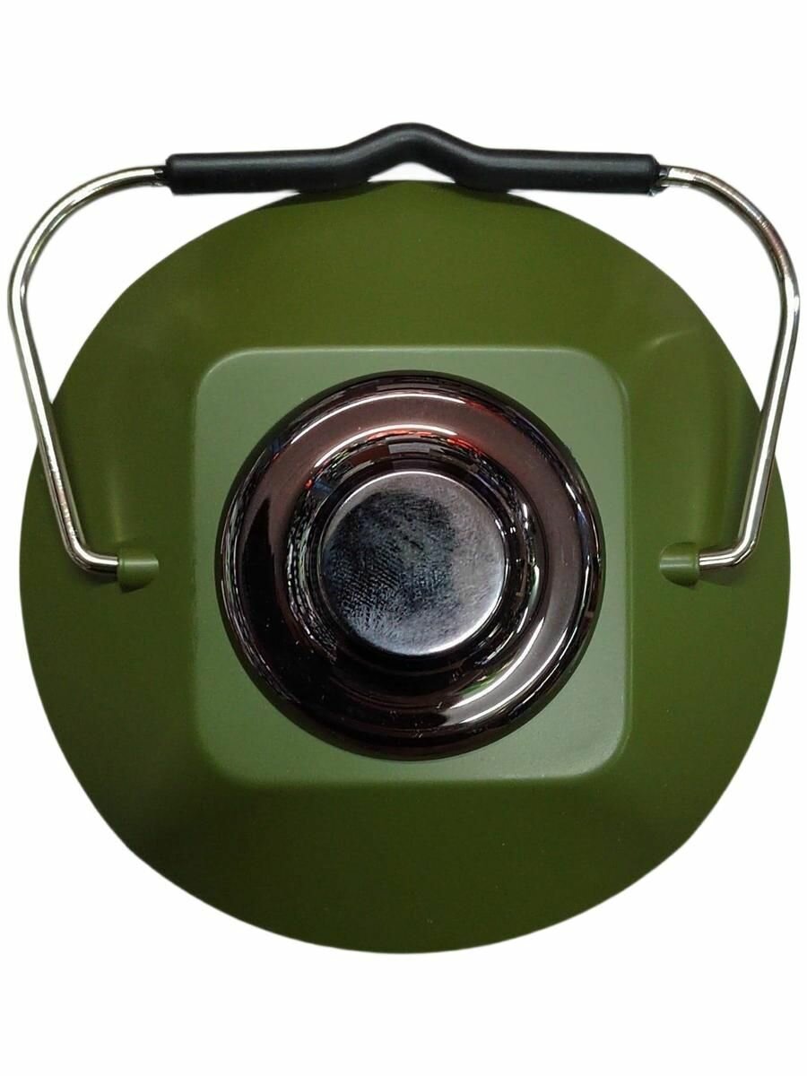 Фонарь Camping Lantern 6602, USB-зарядка, 4 режима, холодный и теплый свет, пластик, цвет Зеленый — фото 1