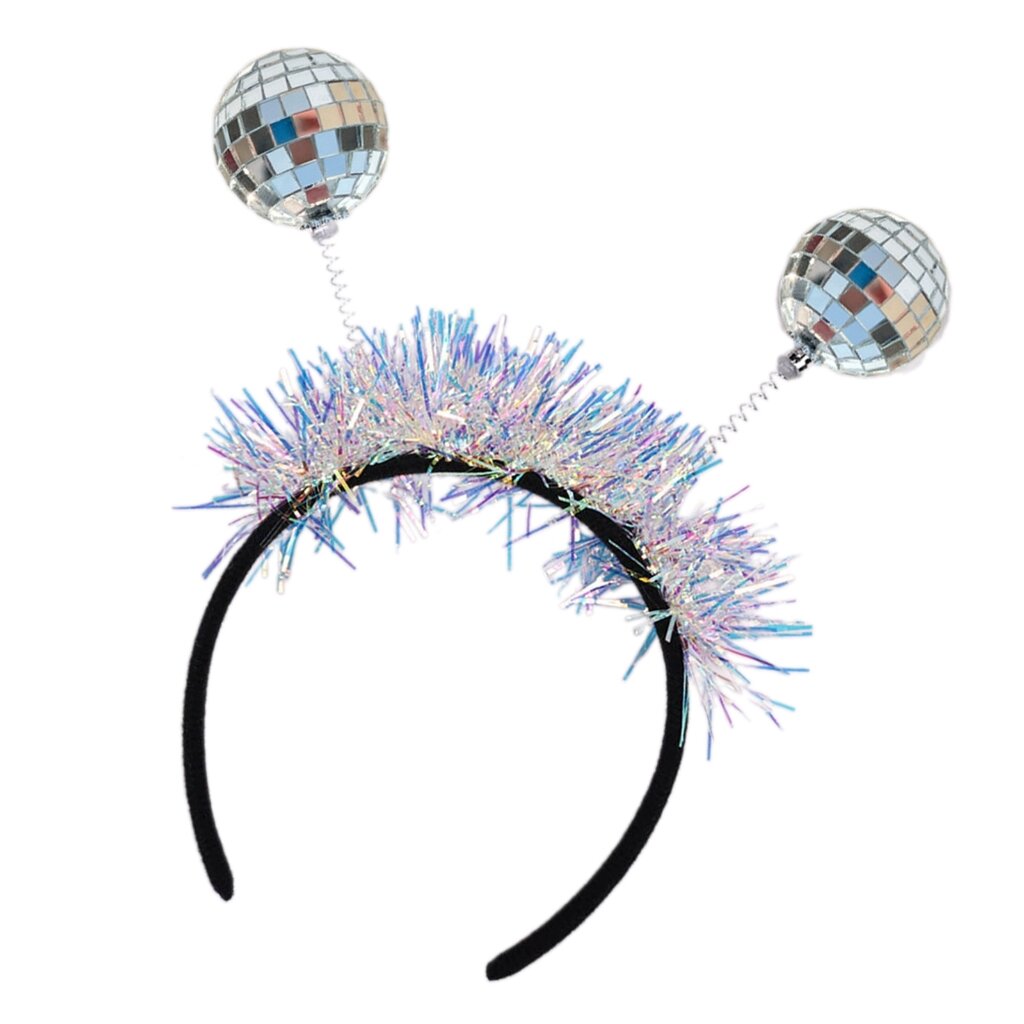 Повязка с Зеркальным Шаром для Дискотеки-Mirror Ball