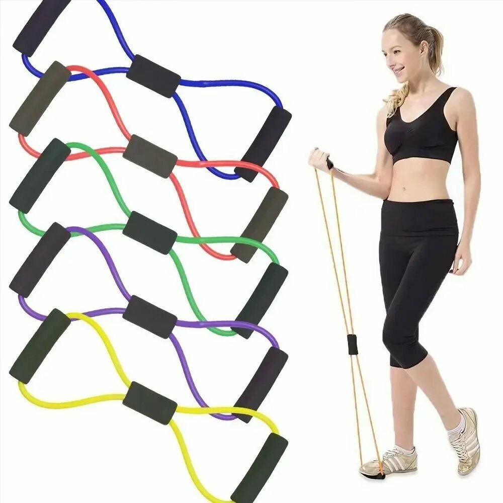 1 шт. Эластичная лента для йоги и фитнеса, резинка для тренировок, растяжка для груди, оборудование для тренажерного зала, эспандер для мышц