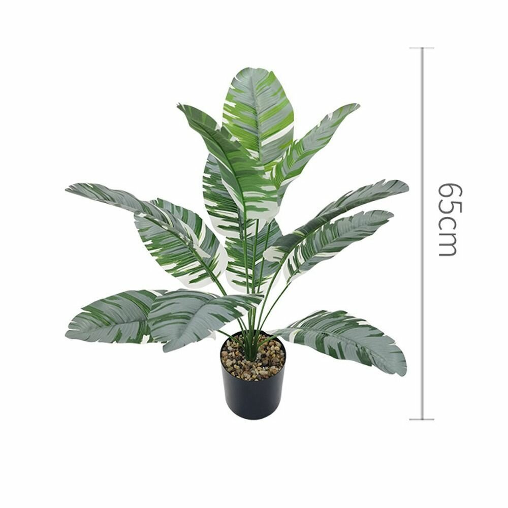 Поддельные пальмовые листья растений