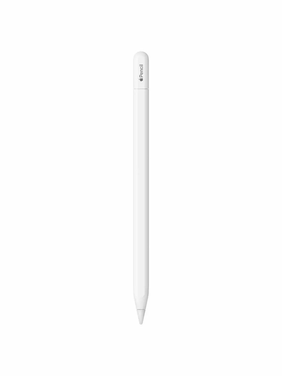 Стилус Pencil 3-е поколение, магнитное крепление, белый, утонченный
