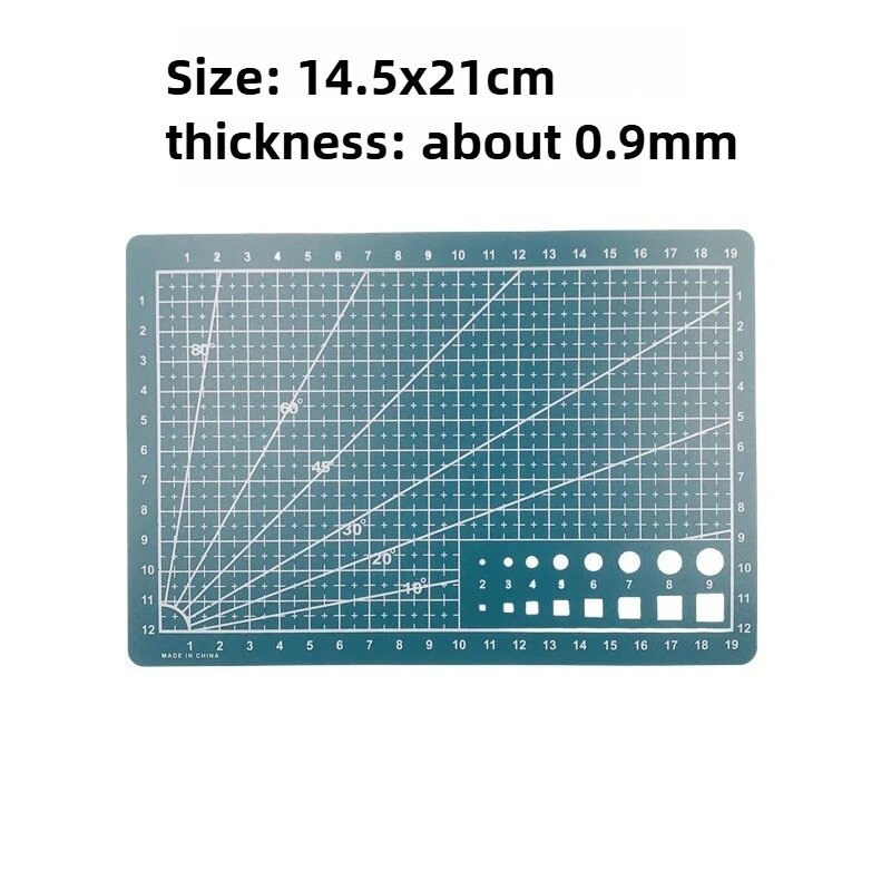 Коврик для резки A5 Green, 14.5x21см, 0.9мм