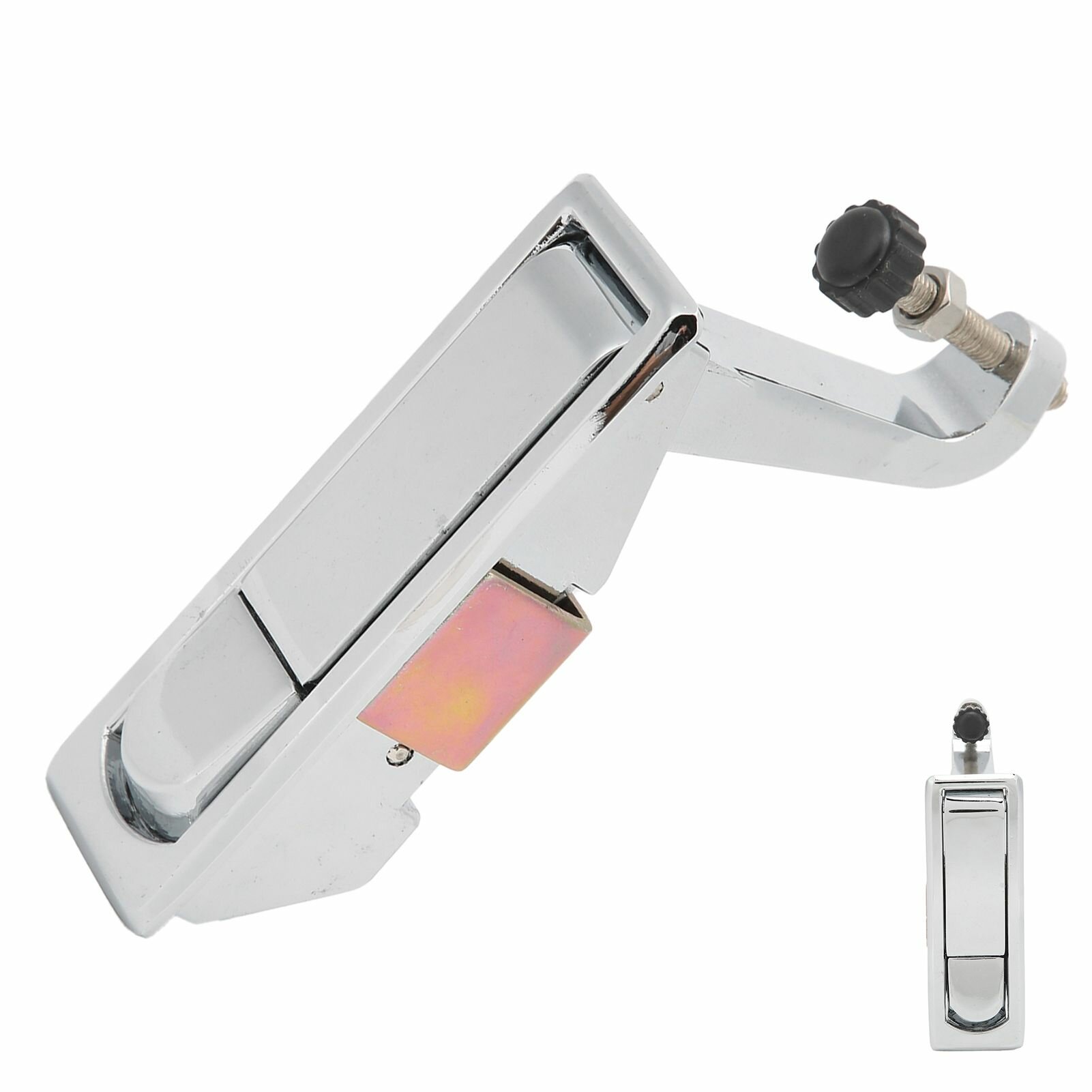 Компрессионная защелка, неблокирующийся ящик для инструментов, замок для чемодана, цинковый сплав для судового прицепа (серебристый)