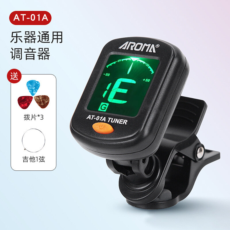 Гитарный тюнер Anoma специально разработан для электрогитар, классических гитар, укулеле и бас-гитар, и является перезаряжаемым.