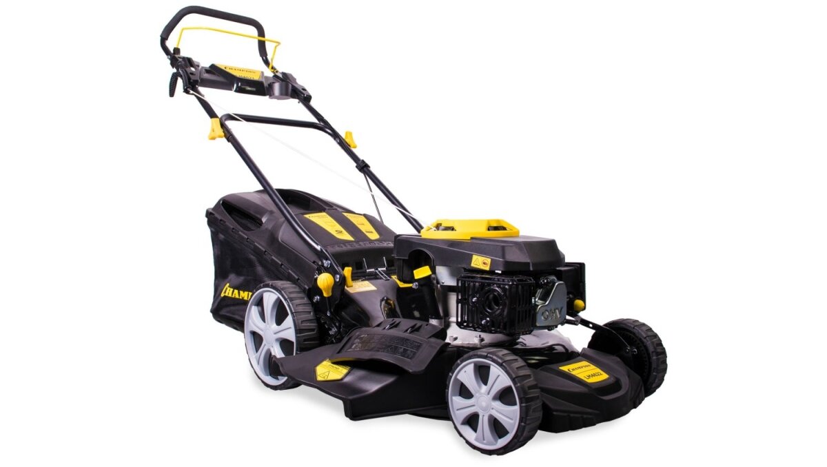 Газонокосилка Champion LM4622, 46 см, 7 уровней высоты, с функцией мульчирования