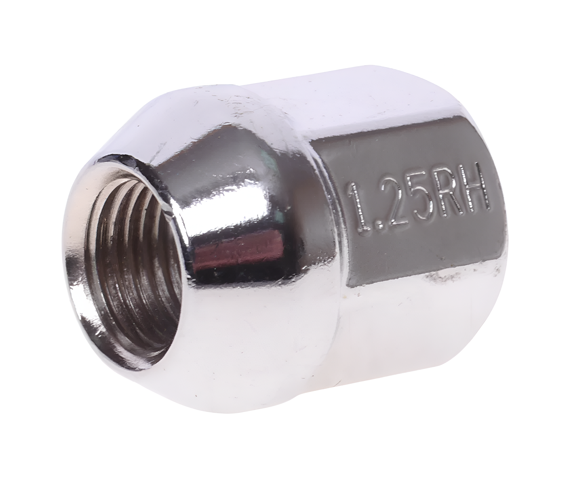 Гайка колеса М12х1.25х22 конус открытая ключ 17мм RACING 101028