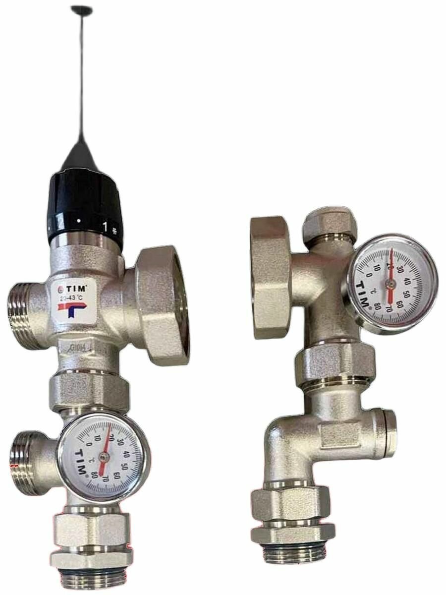 Насосно-смесительный узел с эксцентриком TIM JH-1035X