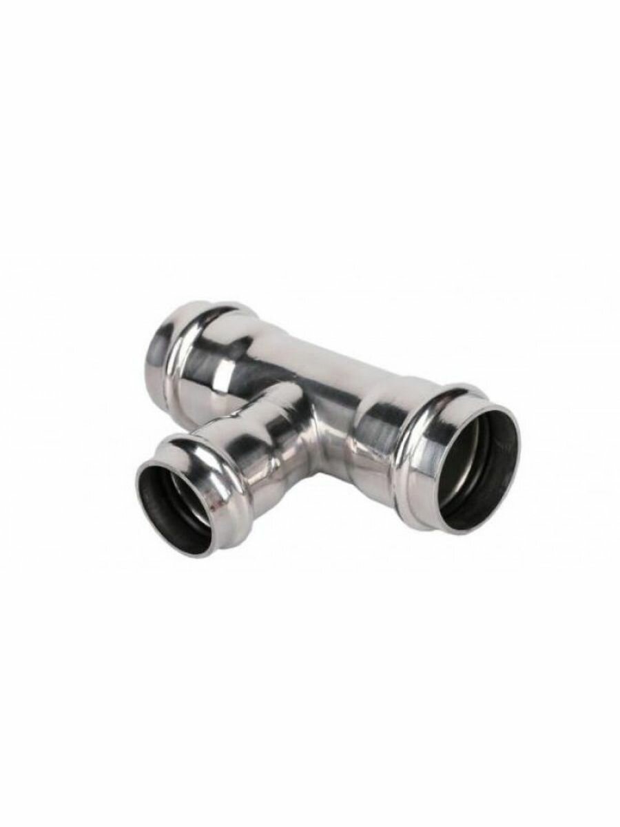 Трехраструбный пресс-тройник из нержавеющей стали 15*15*15mm TIM