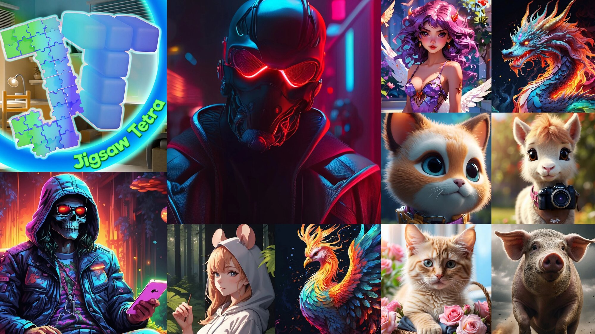 Игра Jigsaw Tetra Avatar Bundle, цифровое издание PlayStation 4, регион Индия / код пополнения баланса
