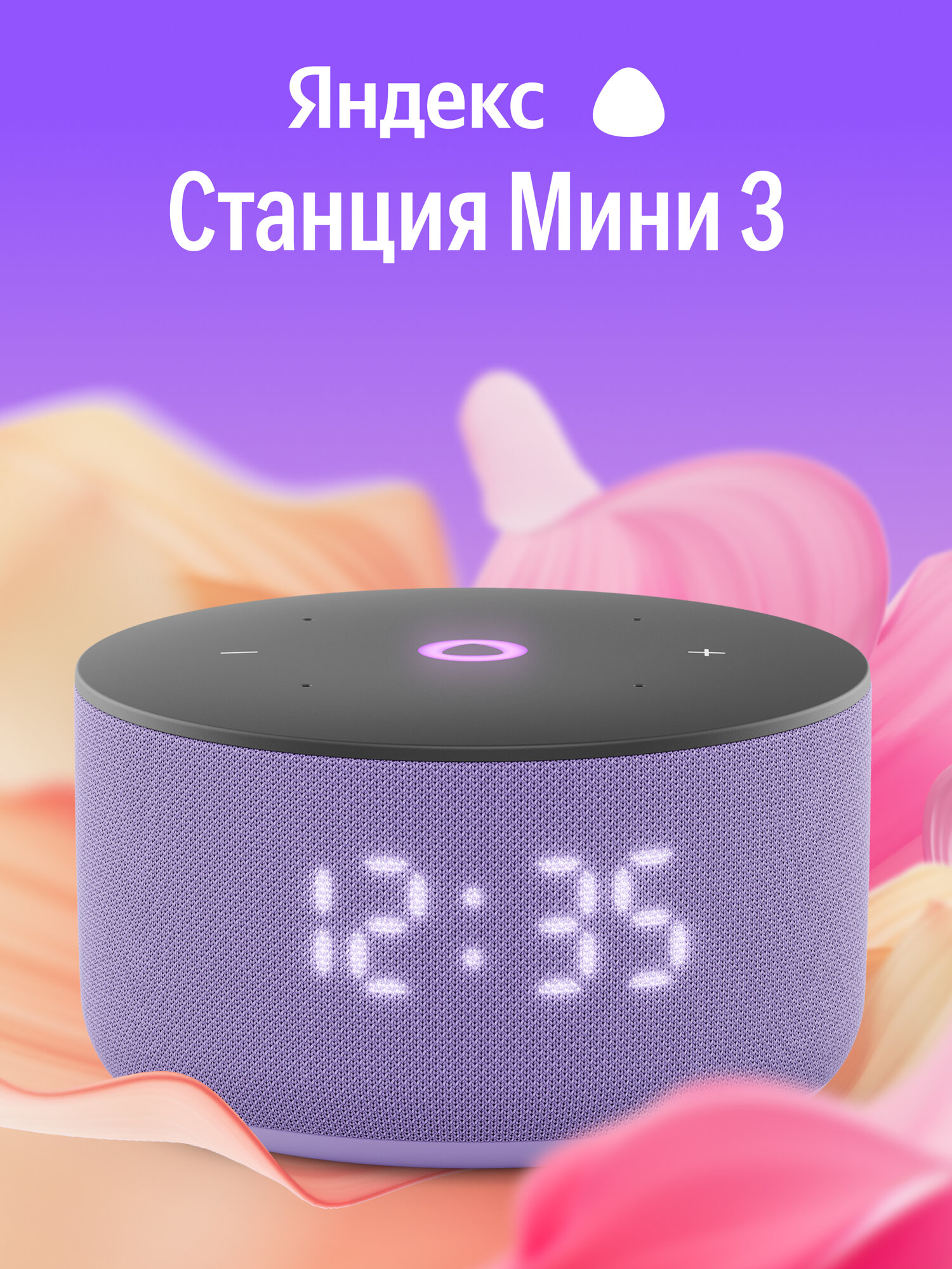 Умная колонка Яндекс Станция Мини 3