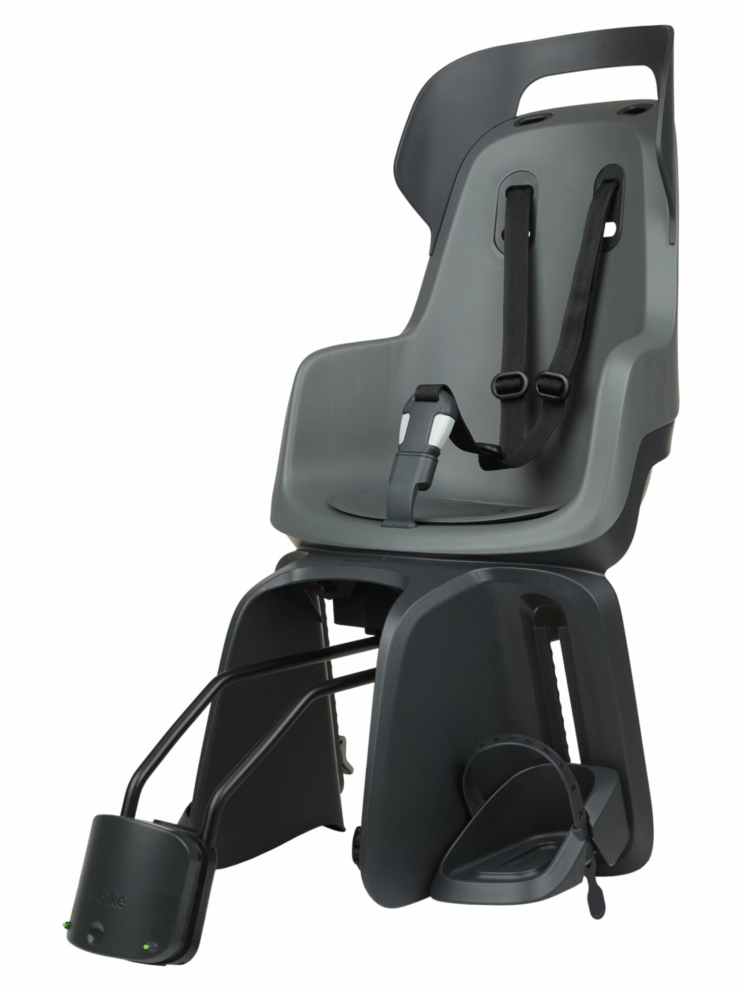 Детское велокресло BoBike GO Maxi Reclining System Macaron Grey