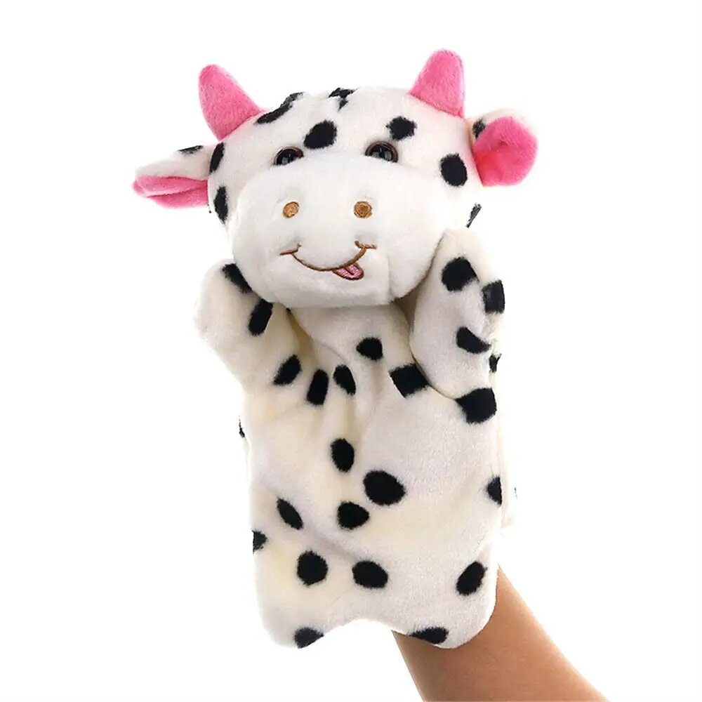 Плюшевая кукла кошка Gootrades Белый, cow
