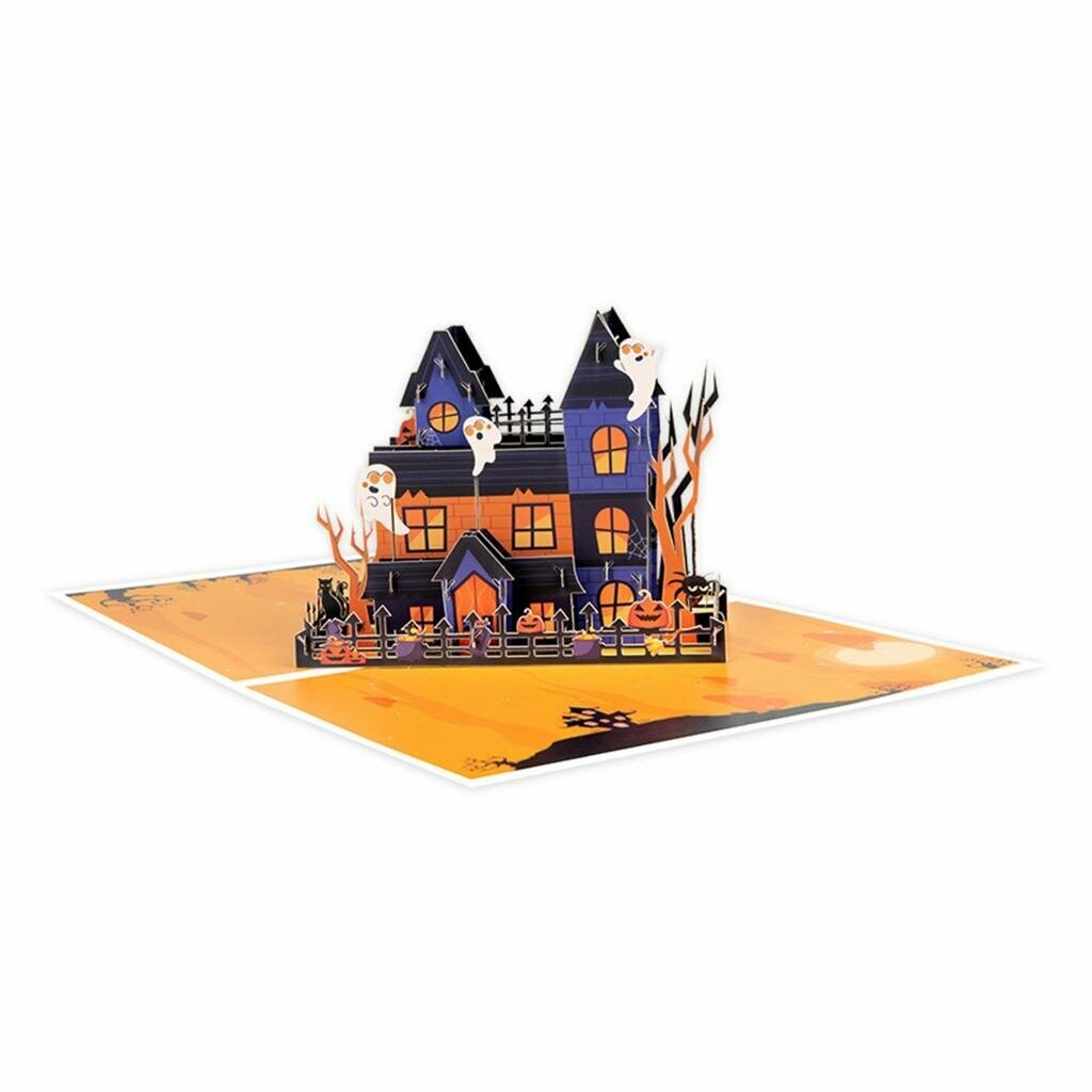 3D-открытка «Хэллоуин»