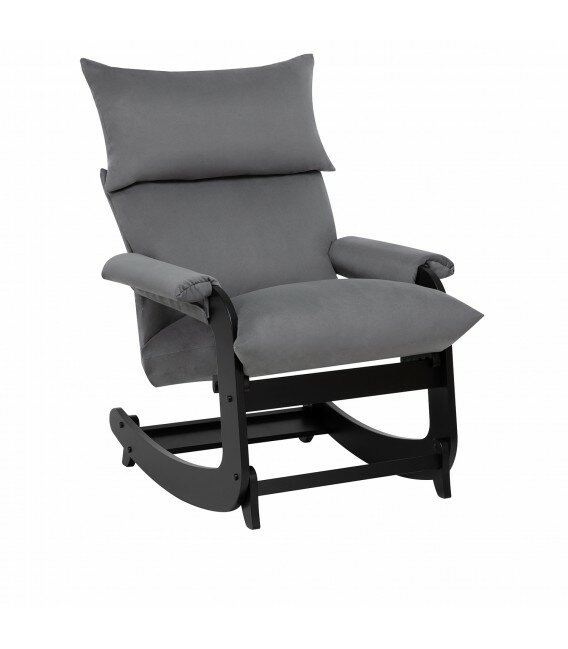 Кресло-трансформер Leset Флекси, венге, ткань велюр, v32 серый