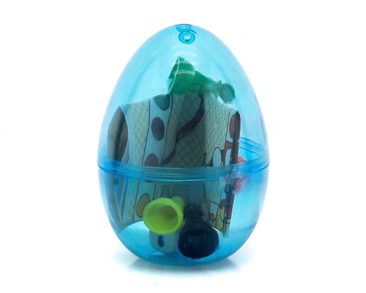 Настольная игра в яйце, голубой/зеленый, пластик, компактная версия для путешествий