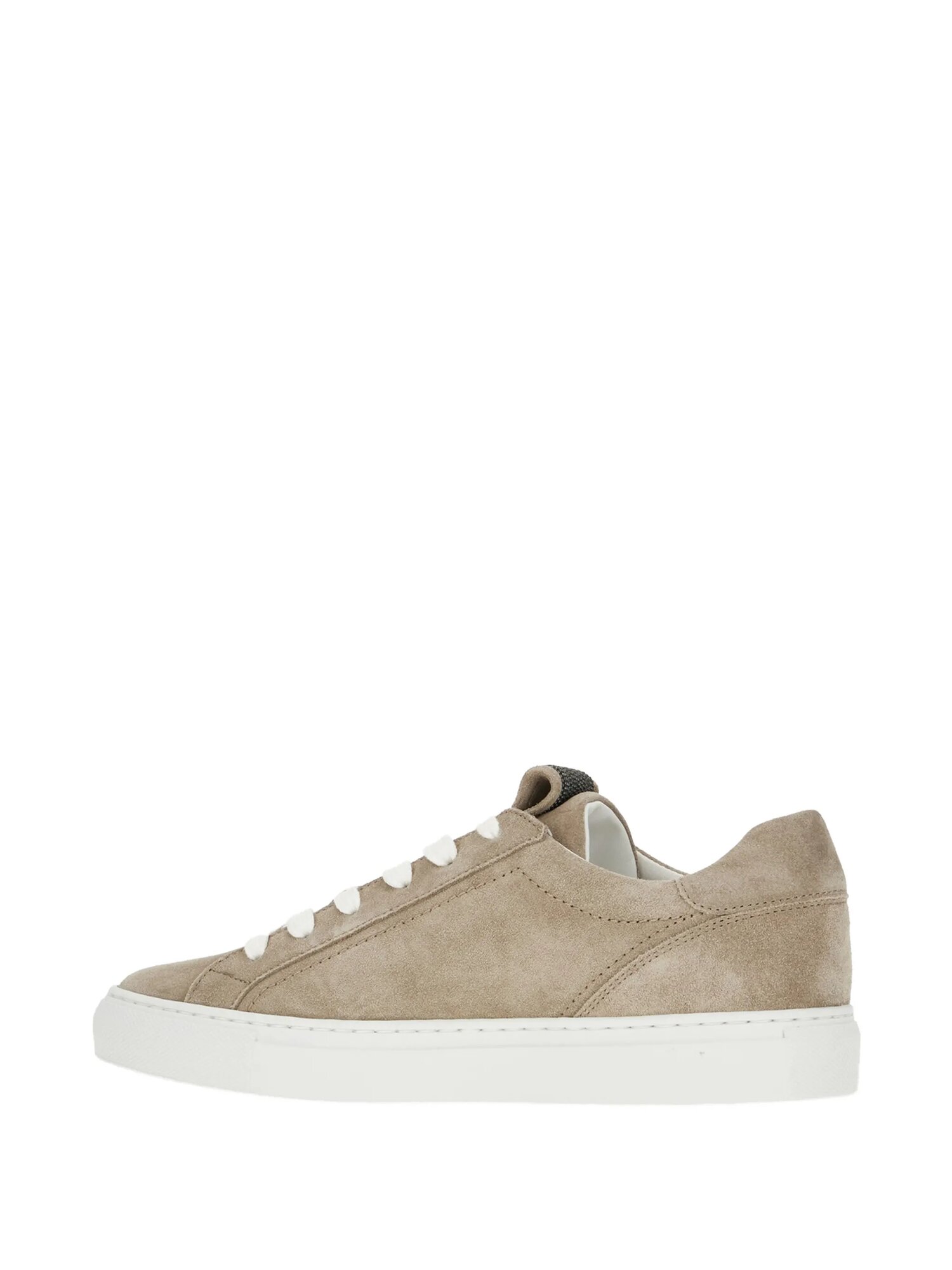 Кроссовки BRUNELLO CUCINELLI Suede panelled sneakers, размер 36,5, разноцветный — фото 1