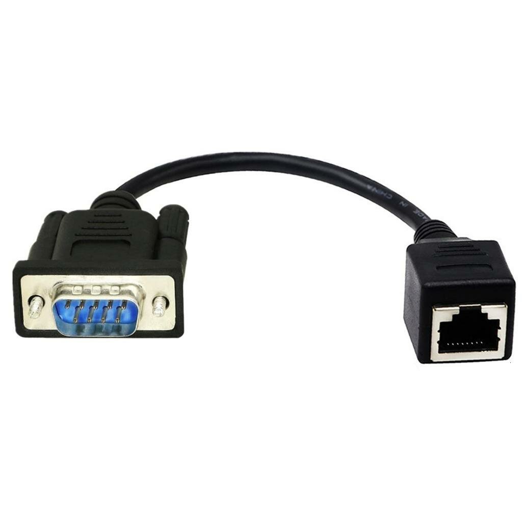 Адаптер DB9 RS232 — RJ45, M