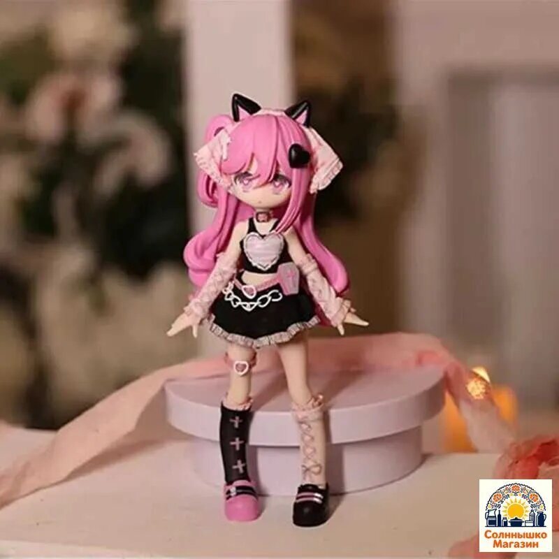 BJD кукла 14см набор игрушки персонажи fox, коллекционная фигурка, PVC, для подарка