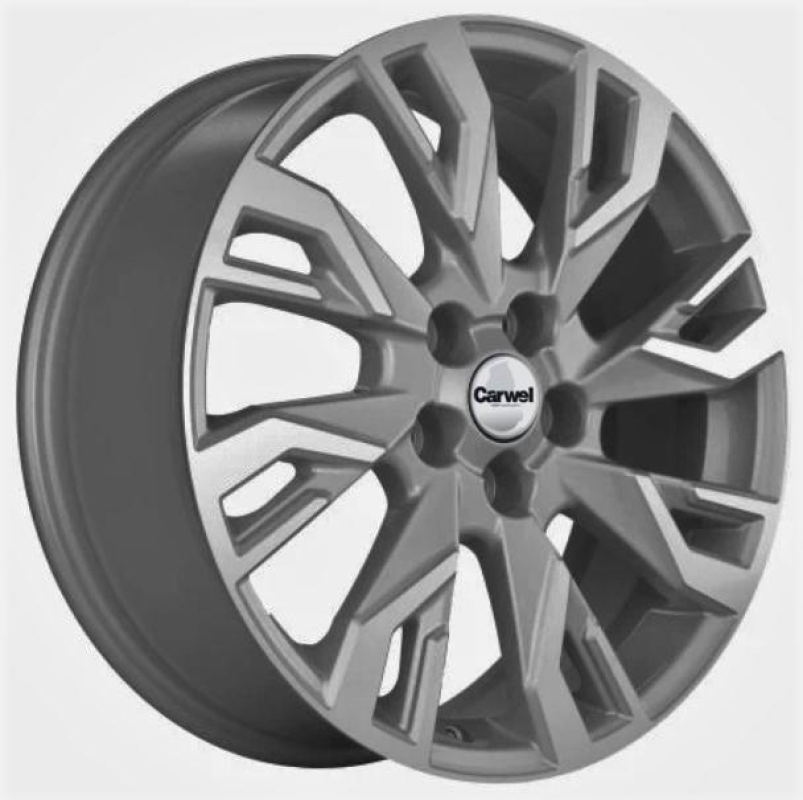 Диск колесный Carwel Чеко 1809 (Haval F7-F7x) 7,0x18 5x114,3 Dia64.1 ET40 цвет AGR