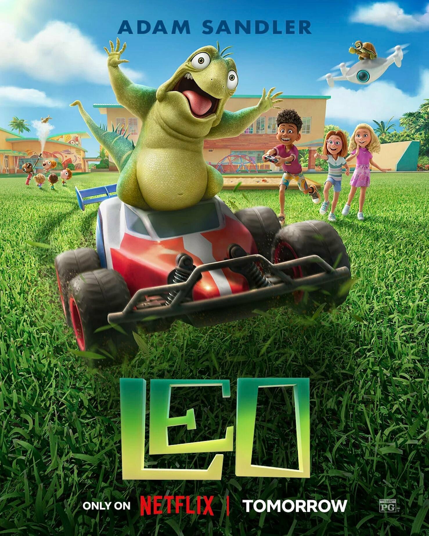 Лео (2023) Blu-ray диск Netflix мультфильм комедия мюзикл семейный