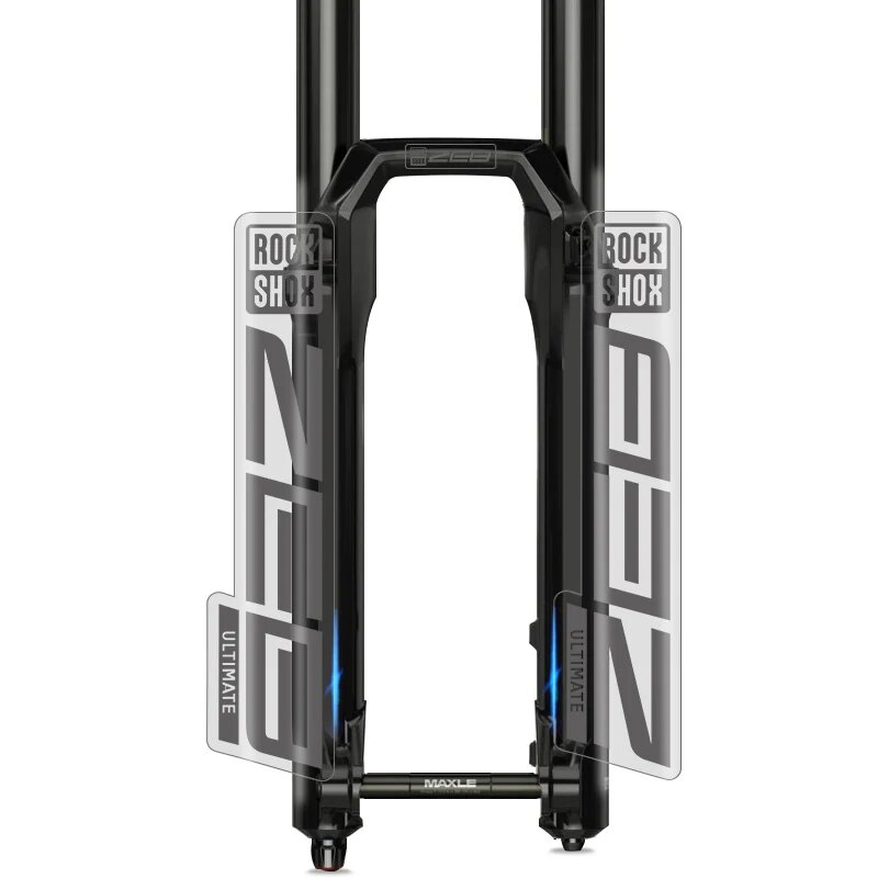 ROCKSHOX READU 2021 ZEB ULTIMATE наклейки на переднюю вилку Черный, dark grey clean btm