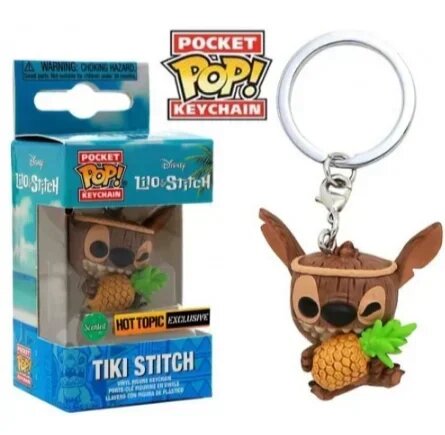 Funko Pocket Pop брелок фигурки Коричневый, tiki stitch